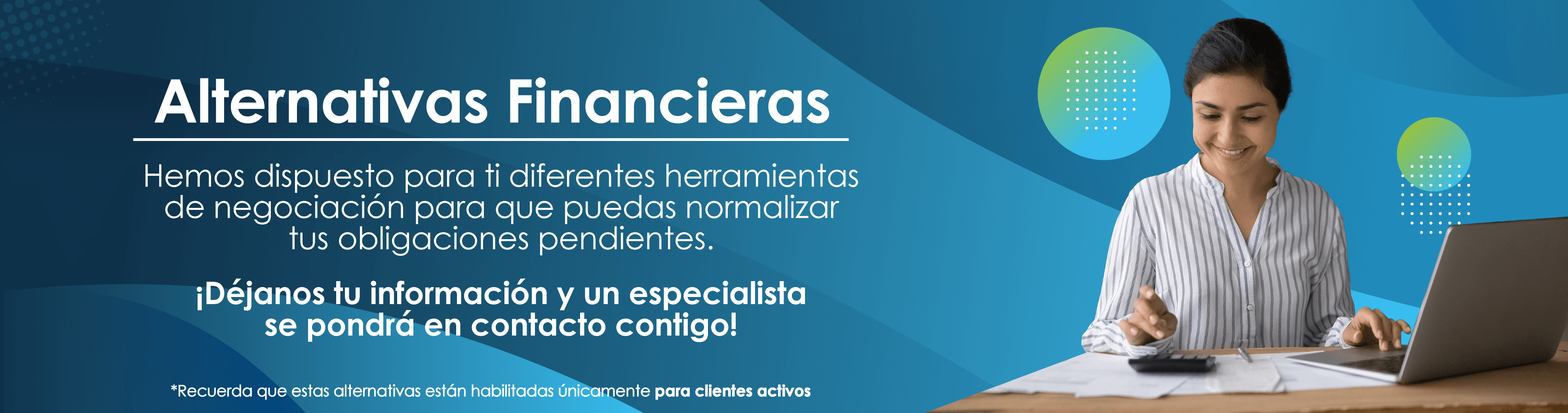 Alternativas Financieras | Credivalores